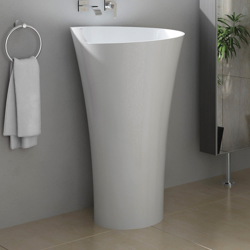 Freestanding Pedestal Sinks – ADM Bathroom