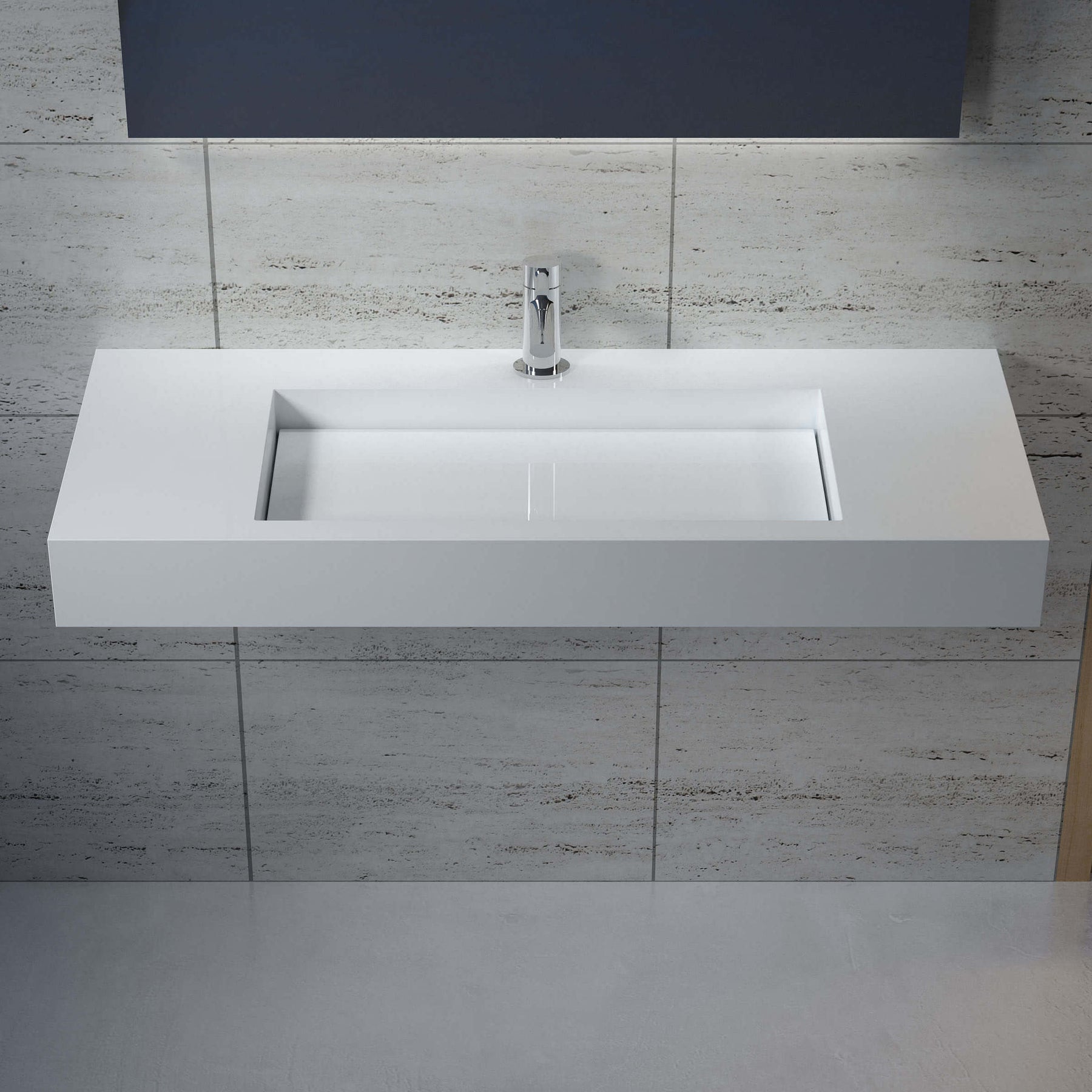 Large Wall Mounted Sink DW-119 – ADM Bathroom