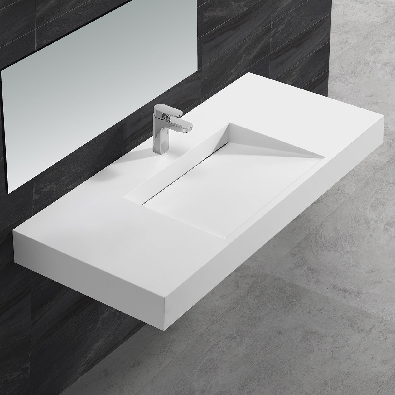 Wall Mounted Sink DW-220 – ADM Bathroom
